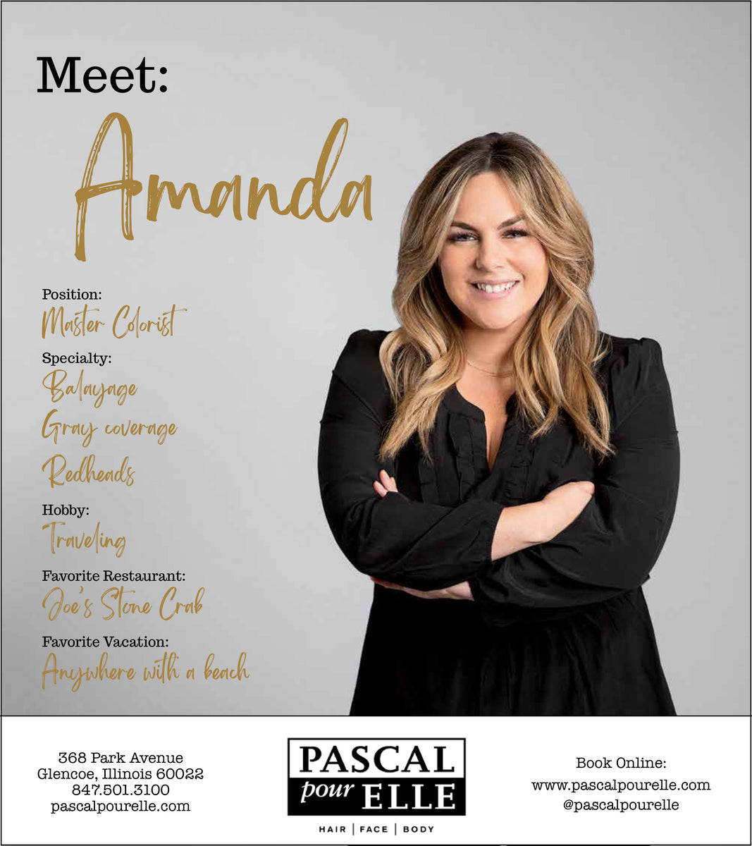 Meet Amanda – Pascal pour Elle and Pascal Paris