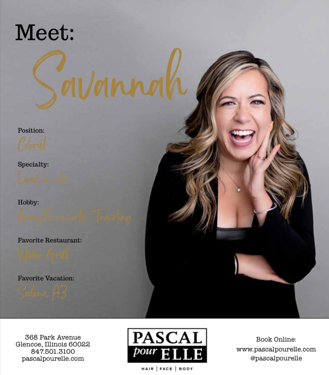 Meet Savannah – Pascal pour Elle and Pascal Paris