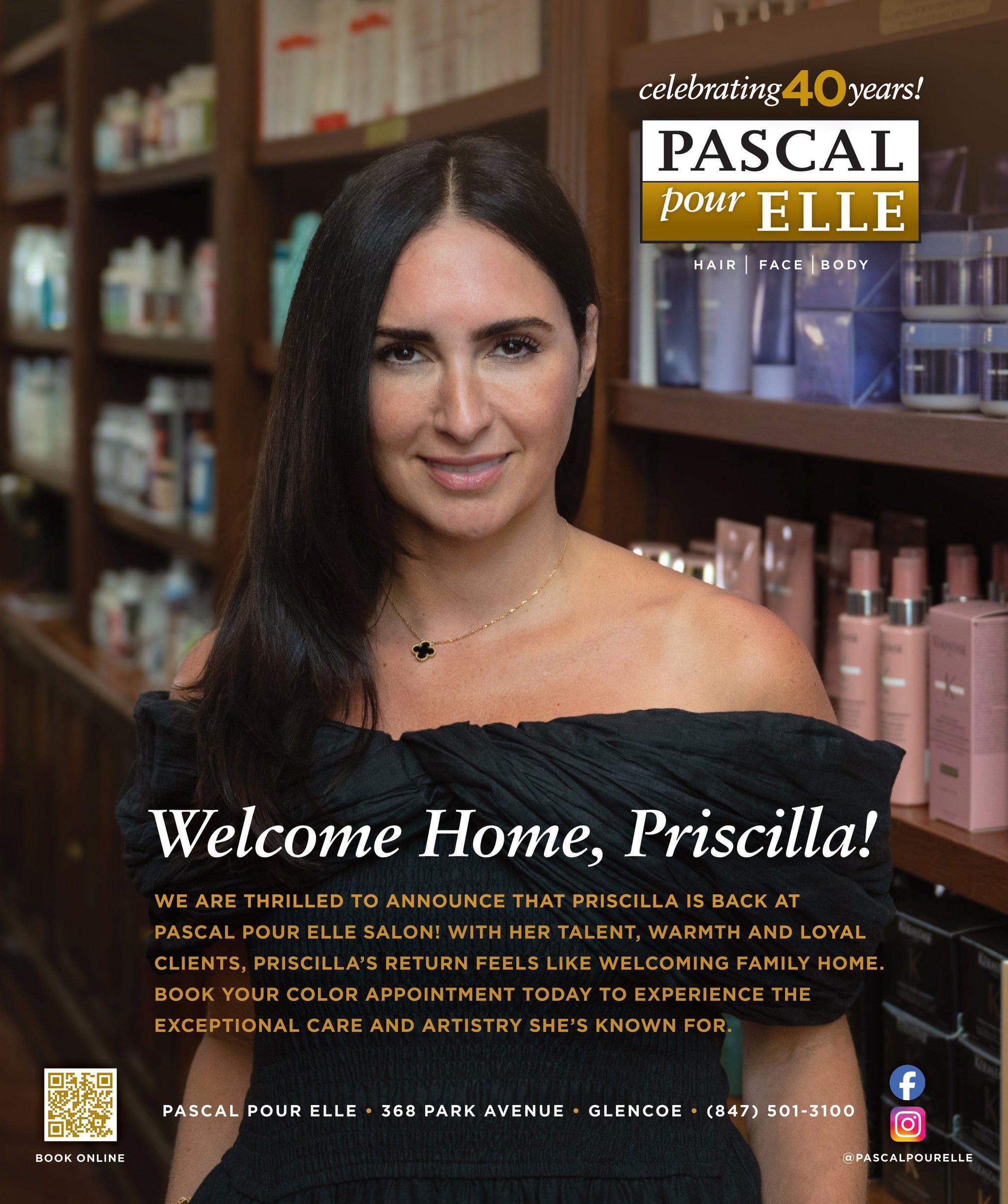 Pascal pour Elle • Glencoe, IL • Premier Salon • Pascal Paris Products ...